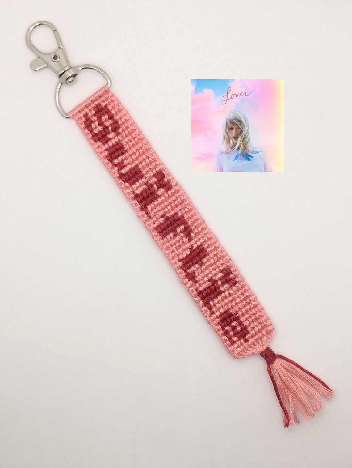 Swiftie Keychain, Taylor Swift Keychain, Hand-knotted Keychain made-to ...