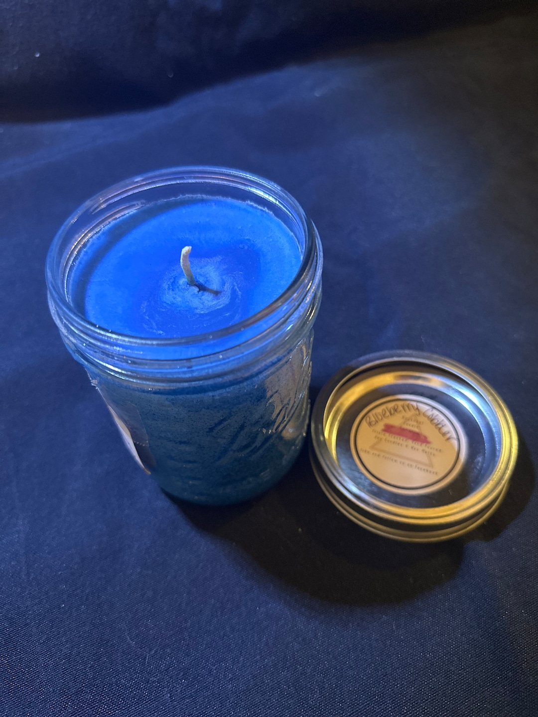 Blueberry Cobbler Candle Blueberry Soy Wax Candle Mason Jar Candle - Etsy