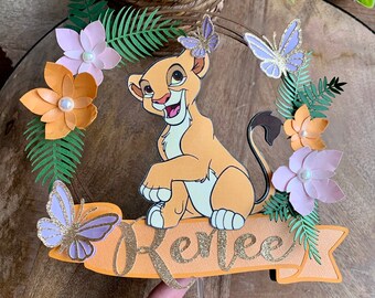 Paper & Party Supplies Nala cake topper kids party disney jungle party ...