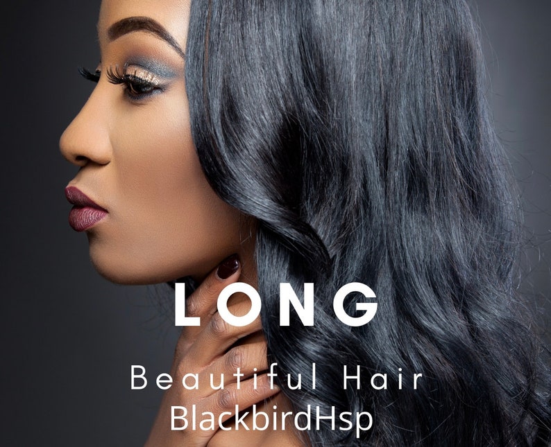 Long Thick Beautiful Healthy Hair Extreme Growth Thickness - Etsy