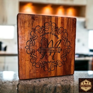 Handmade Mesquite Cutting Board | Personalized Engraved Wood - Etsy