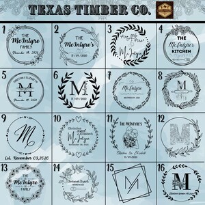 Face Grain Cutting Board With Grip | Engraved Gift | Wedding Gift ...