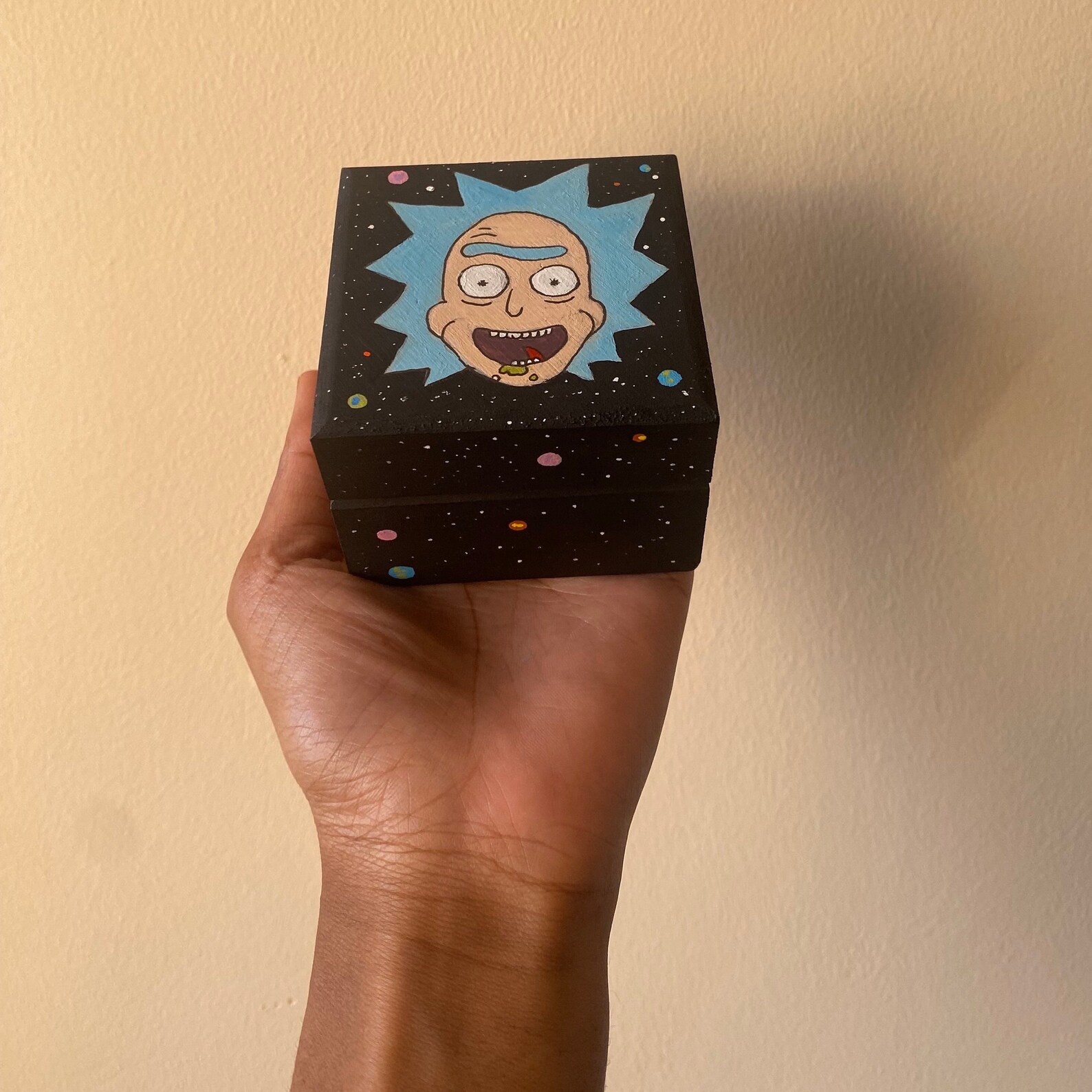 Rick and Morty Storage Box || Morty Jewellery Holder Room Decor Stash ...