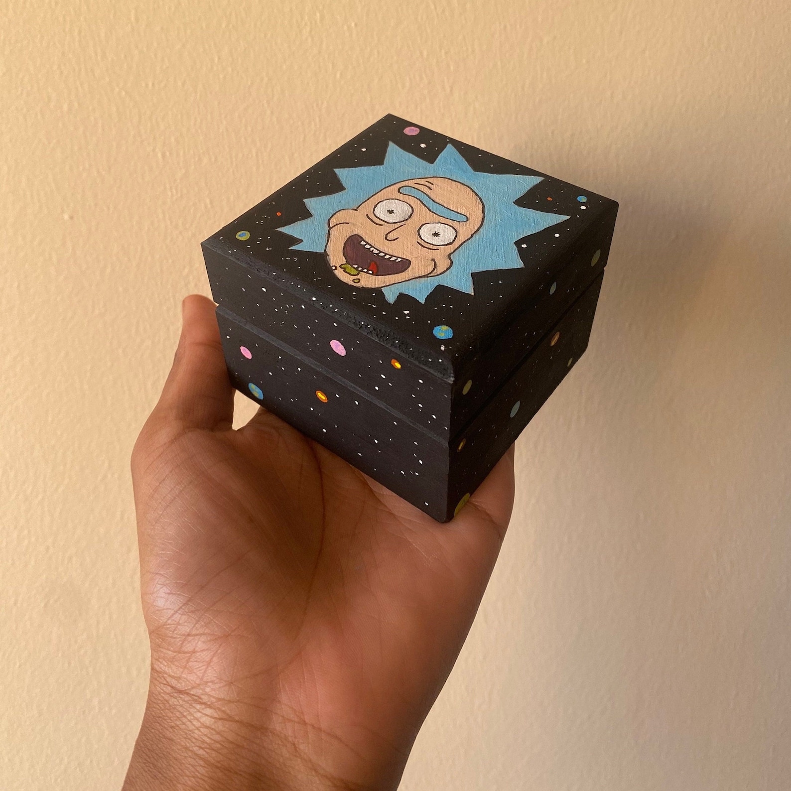 Rick and Morty Storage Box || Morty Jewellery Holder Room Decor Stash ...