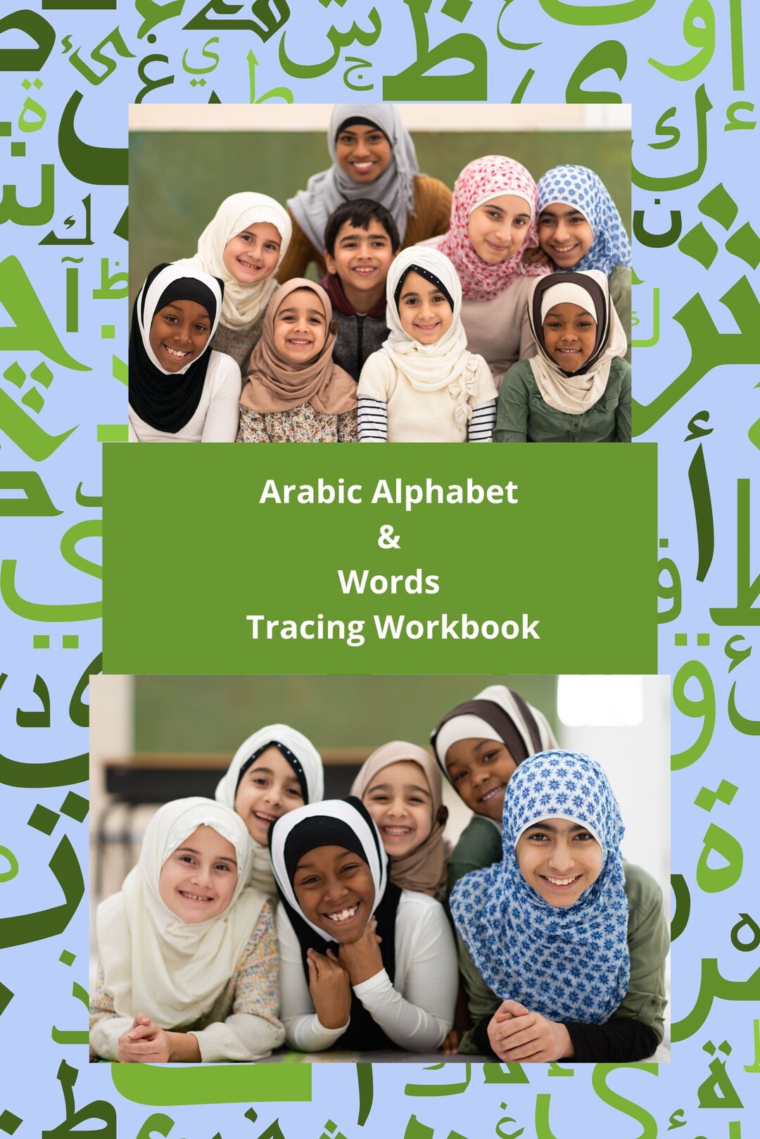 Muslim Class 1 Arabic Alphabet & Words Tracing Workbook - Etsy