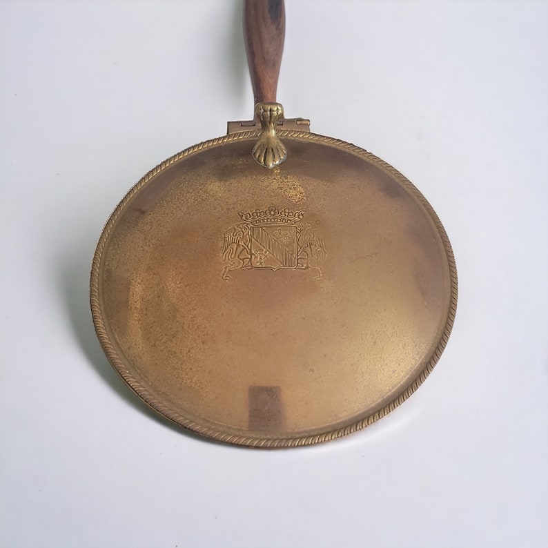 Vintage Brass Silent Butler Crumb Catcher - Etsy