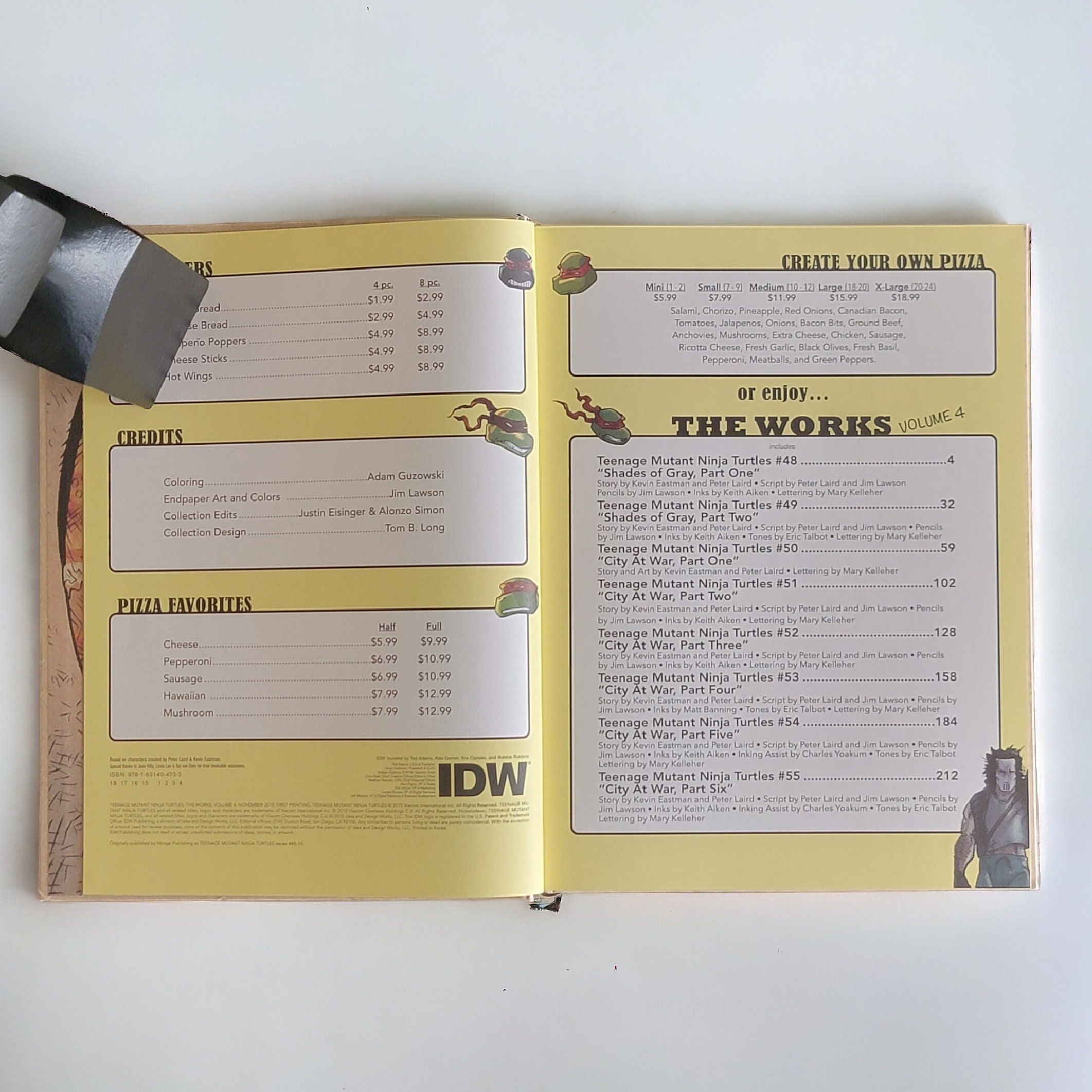 Teenage Mutant Ninja Turtles the Works Volume 4 - Etsy