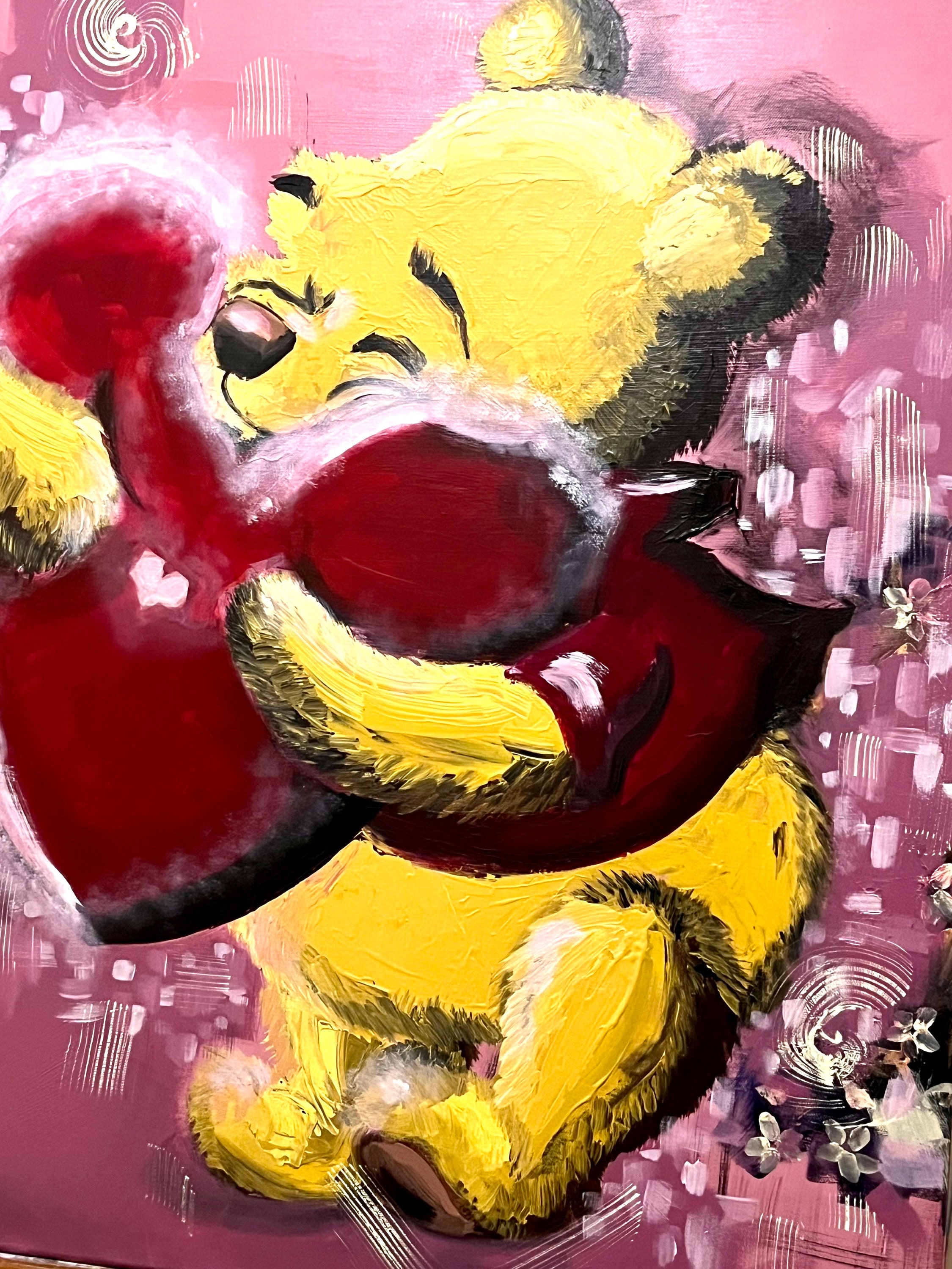 Painting of Winnie the Pooh - Etsy
