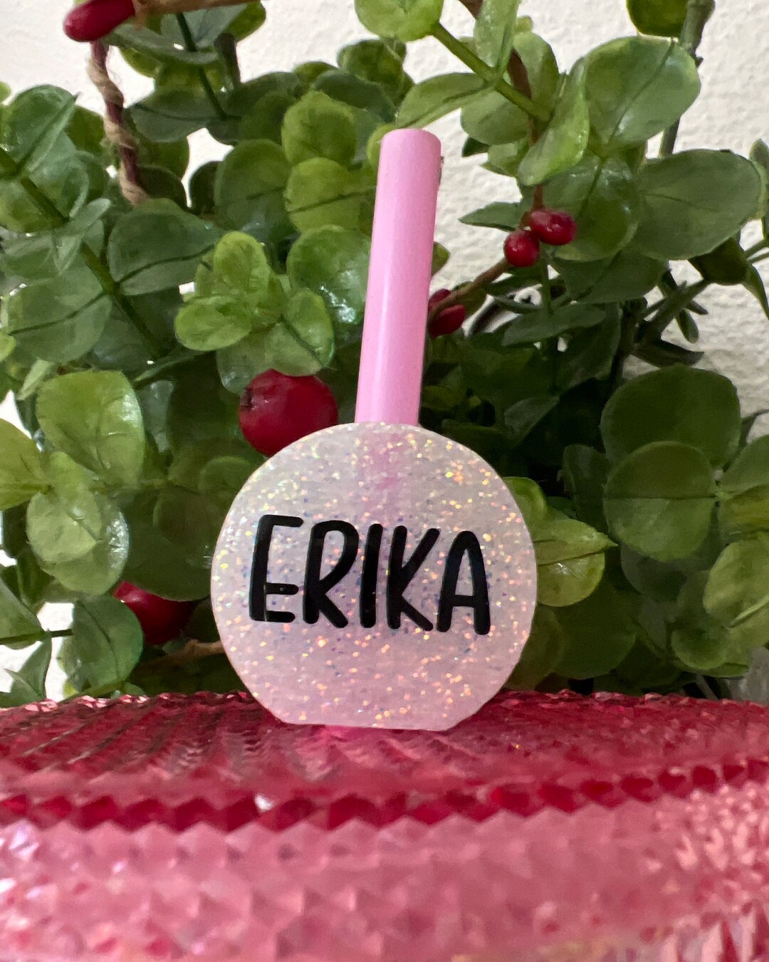 Straw Toppers| Custom Straw Toppers| Straw Topper| Personalized ...