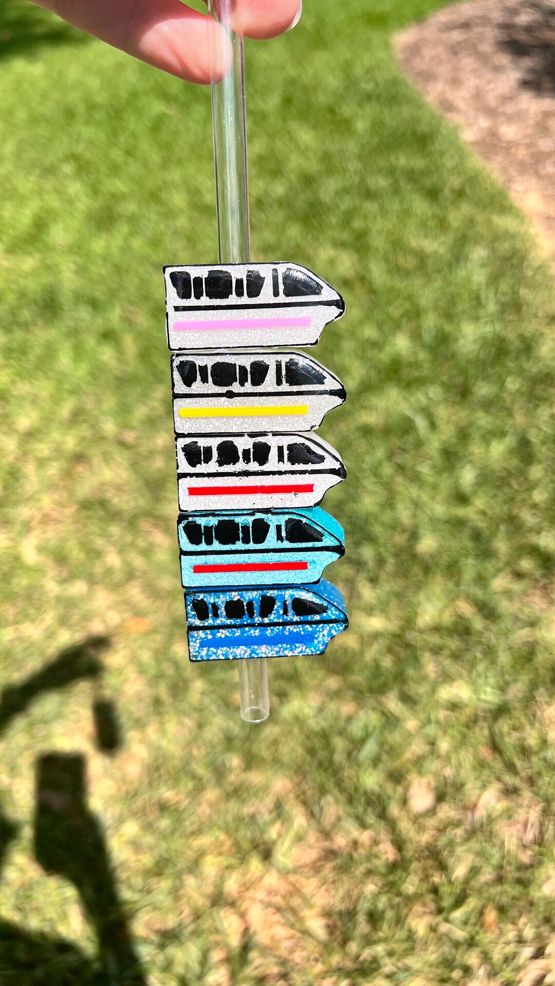 Straw Topper Monorail Topper Straw Buddy Monorail Straw Buddy Disney ...