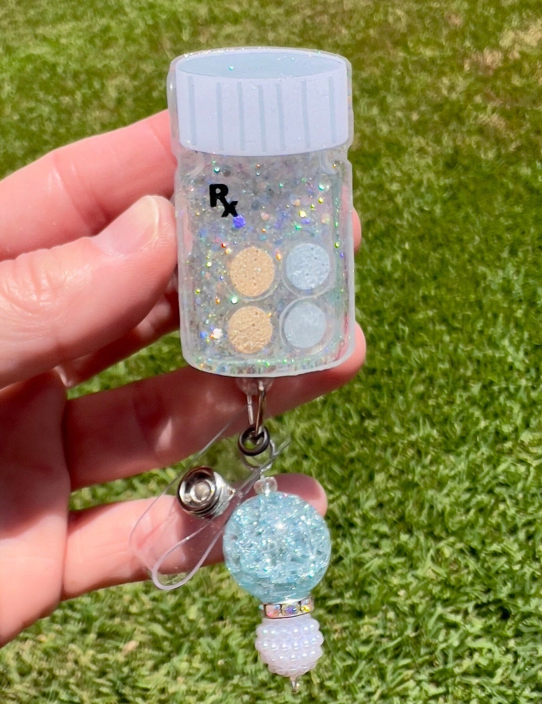 3D Pill Shaker Badge Reel Pill Badge Reel Nurse Badge Reel - Etsy
