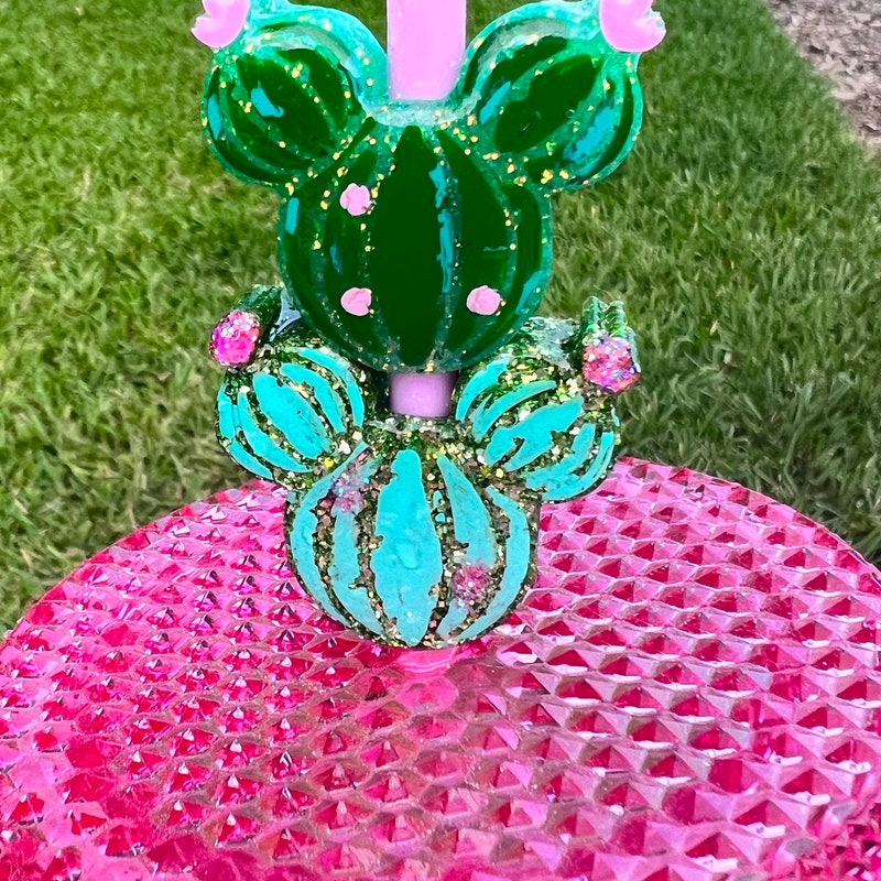 Mickey Mouse Straw Topper - Etsy