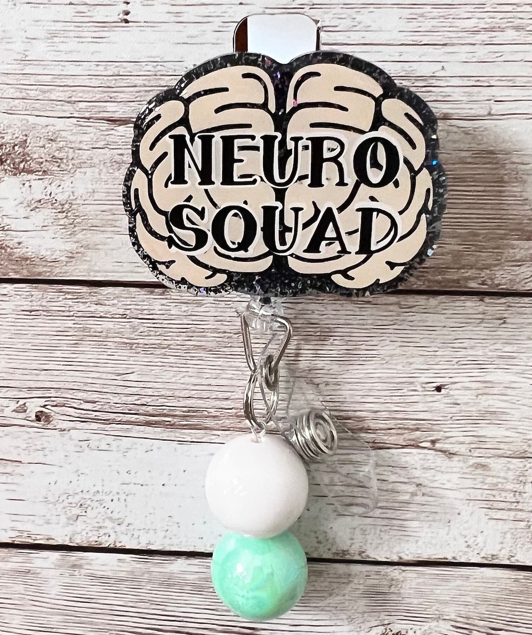 Brain Badge Reel| Badge Reel| ID Holder| Neurologist| Neuro Squad ...