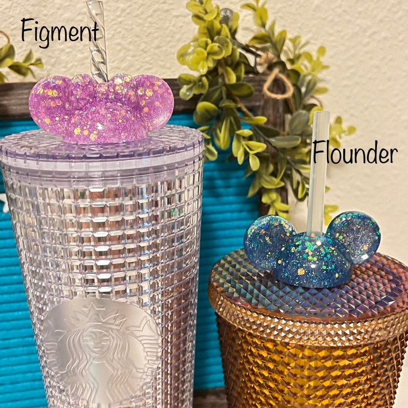 Mickey Mouse Straw Topper - Etsy