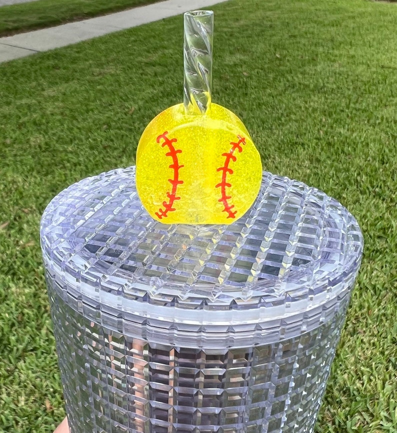 Straw Topper Sports Straw Topper Tumbler Accessory - Etsy