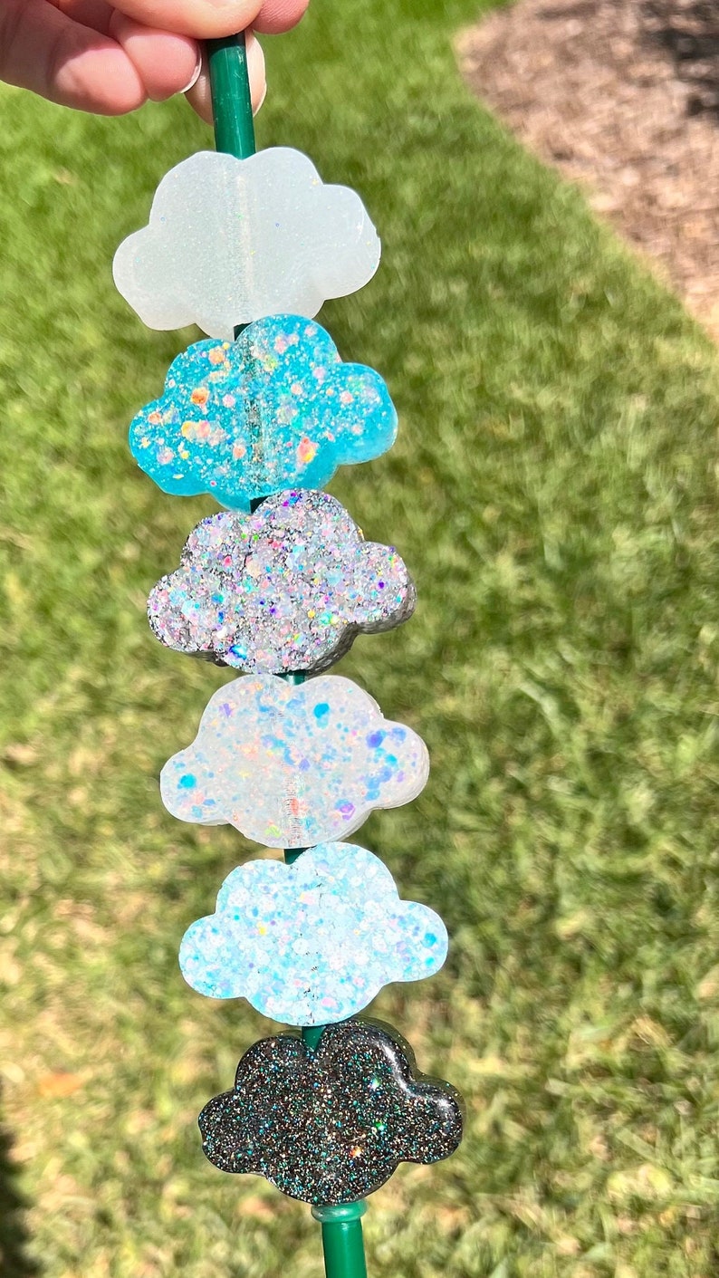 Cloud Straw Topper Straw Topper Straw Buddy Spring Straw - Etsy