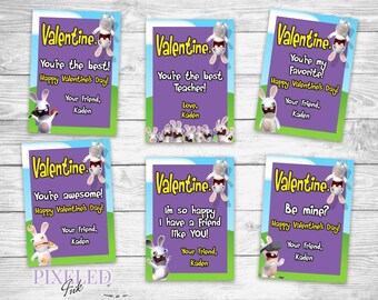 Rabbids Invitation - Etsy Australia