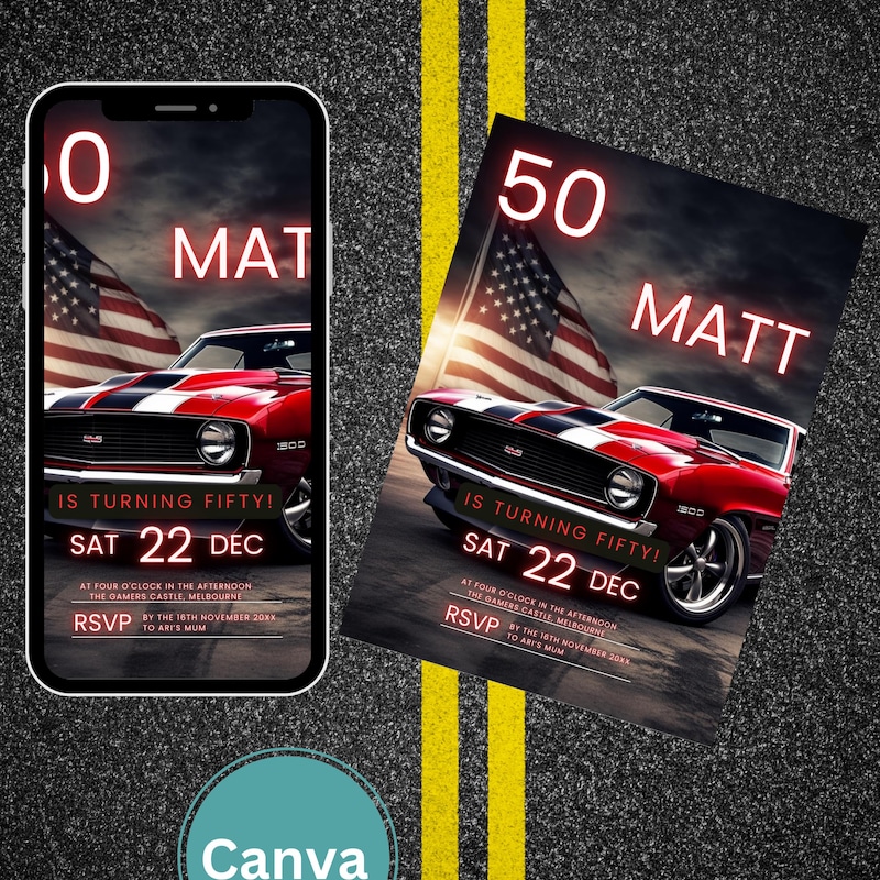 Vintage Car Party - Etsy