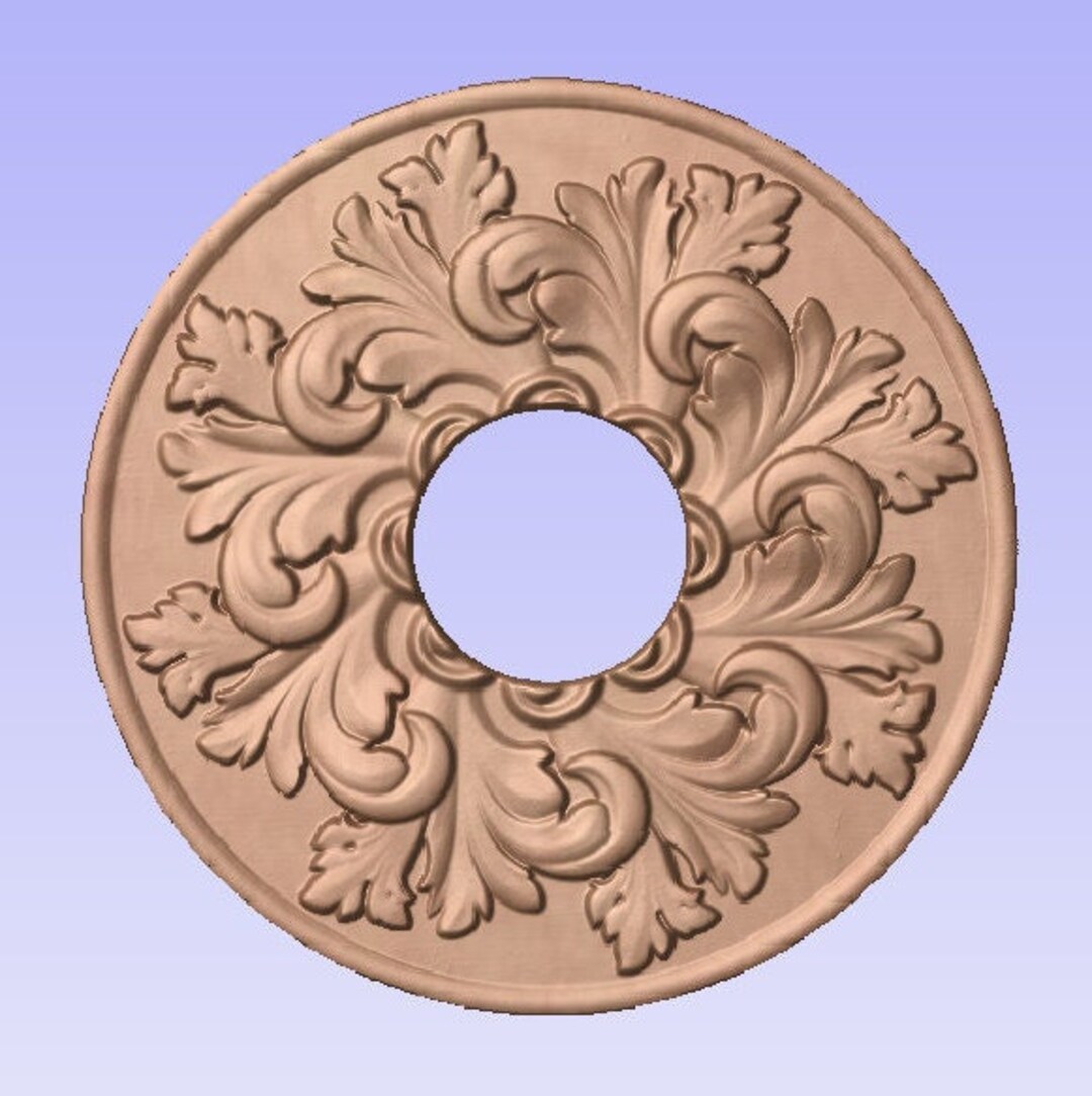 Ceiling Light Medallion - Etsy
