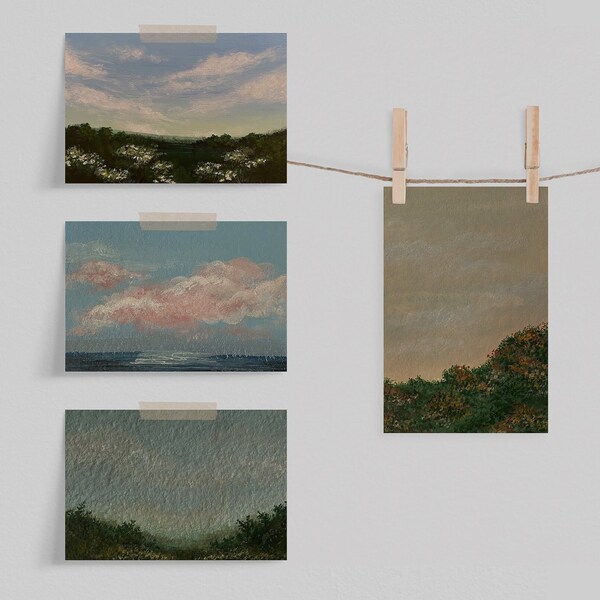 Landscape Postcard - Etsy