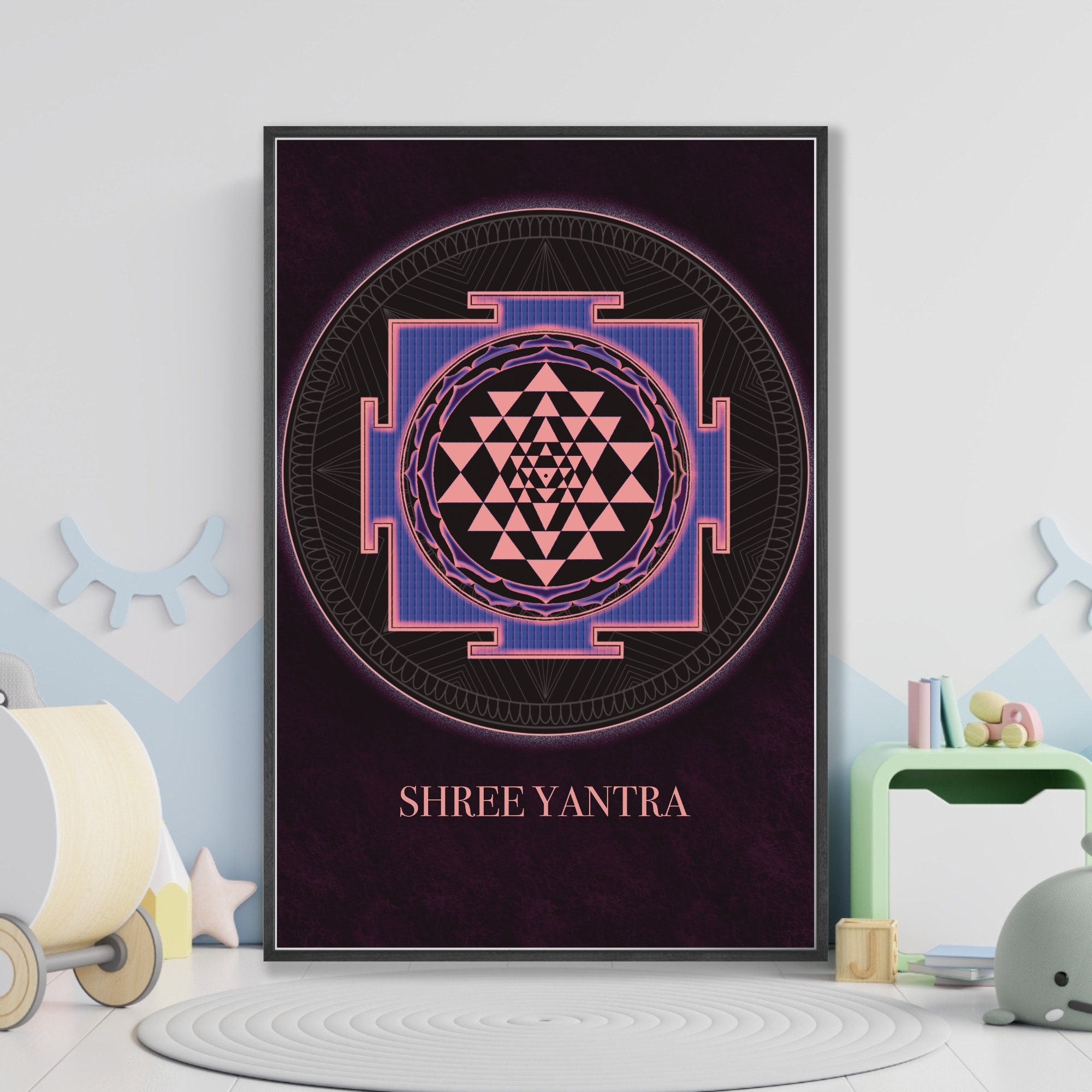 Shree Yantra, for Wealth, Health, Prosperity, Removal of All Kinds of ...