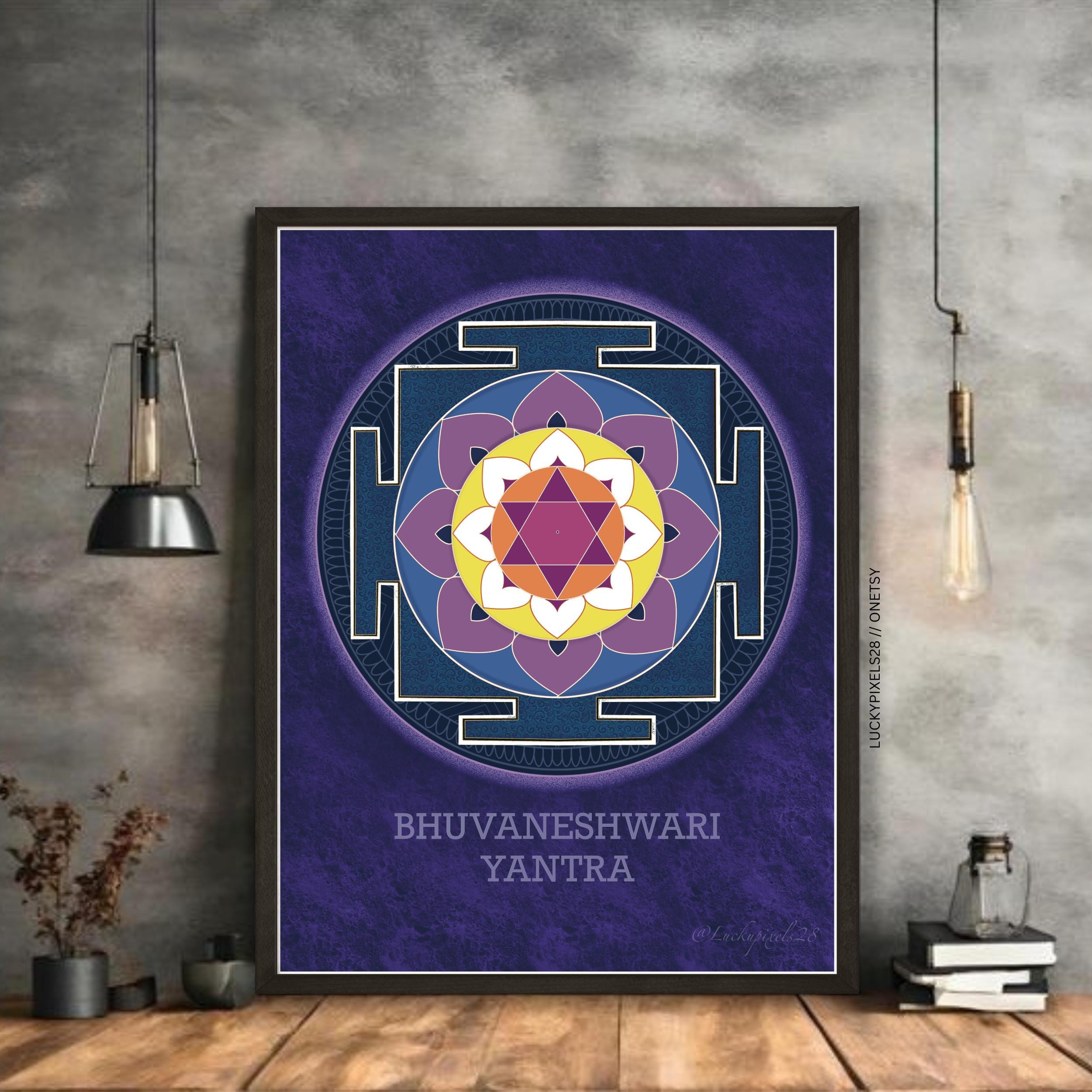 Bhuvaneshwari Yantra L Instant Download L Brings Wealth, Health ...