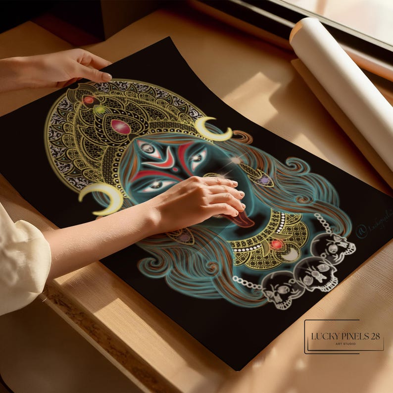 Kali Hinduism Goddess Art, Indian Mythology, Empowerment and ...