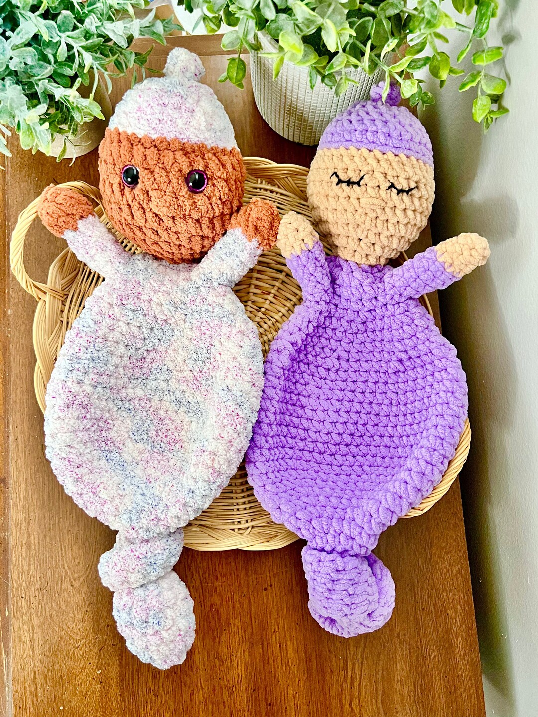 Crochet Sweet Babydoll Lovey Snuggler Pattern / NO SEW / PDF Download ...