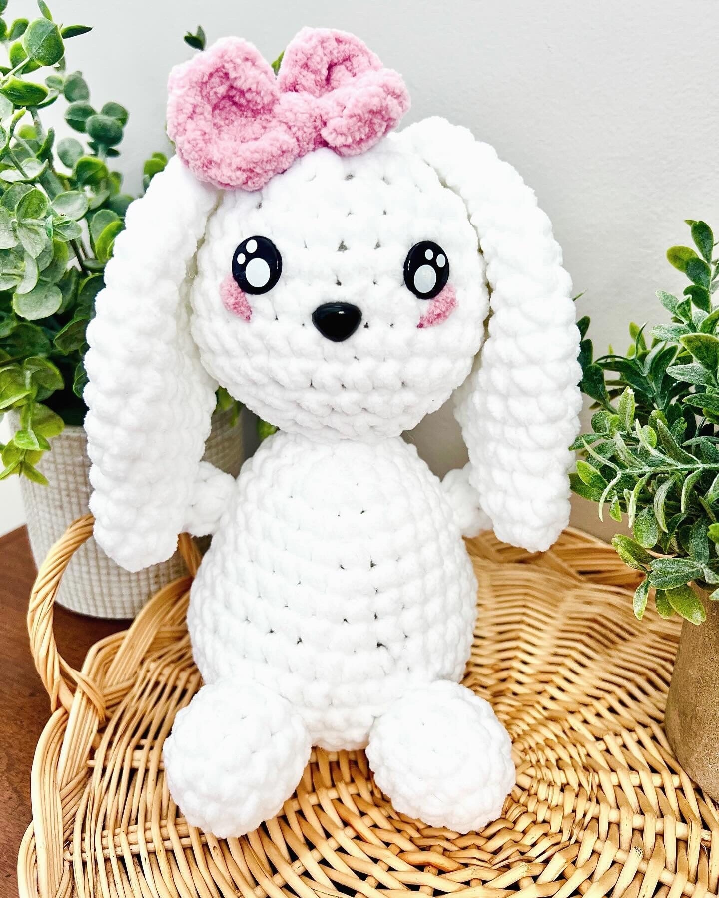 Cuddle Cuties Bunny and Bear Crochet Pattern 2-in-1 Bundle Plushie ...