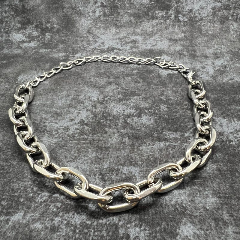 Big Chain Necklace - Etsy