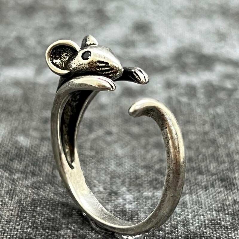 Mouse Ring - Etsy