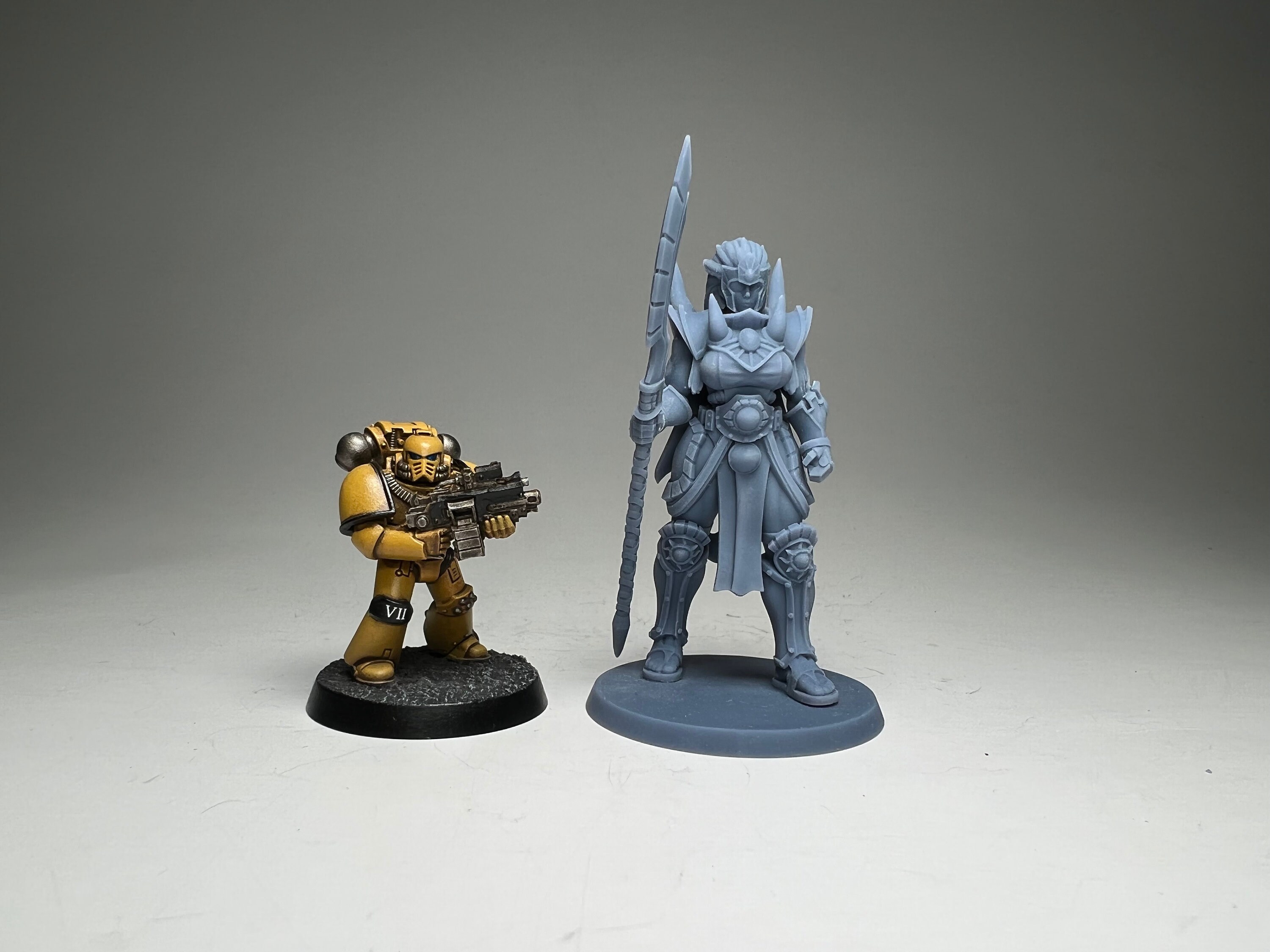 Space Nuns Matriarch Lady Magnus by Minigames Miniatures. 28mm - Etsy ...