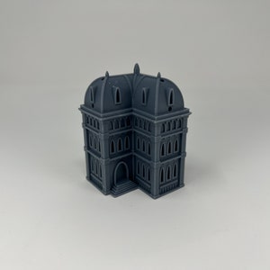 Wargame Forge Gothic Building G010 Epic 8mm Scale 3D Printed Resin ...