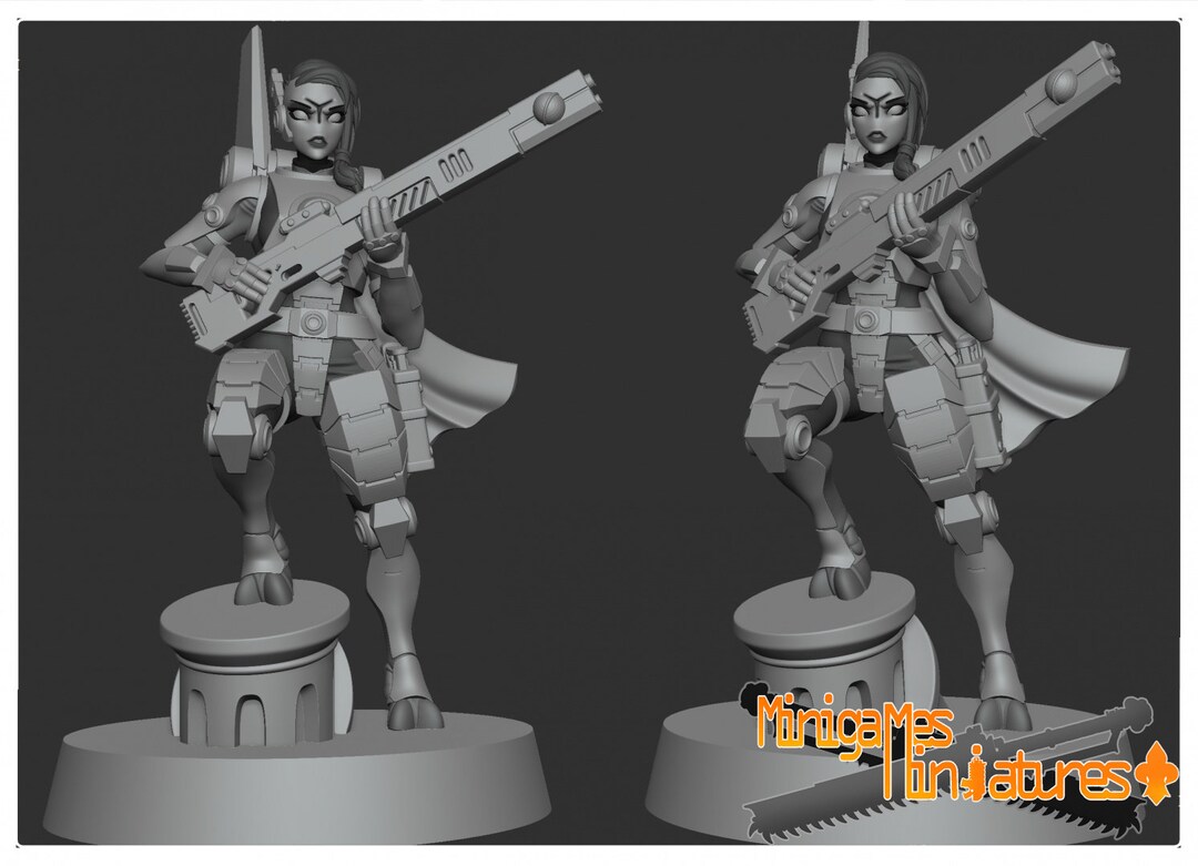 Greater Good Fire Blade V2 by Minigames Miniatures. 32mm Scale Made to ...