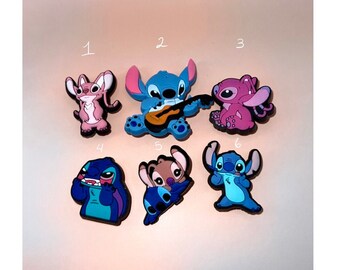 Angel and Stitch Jibbitz - Etsy