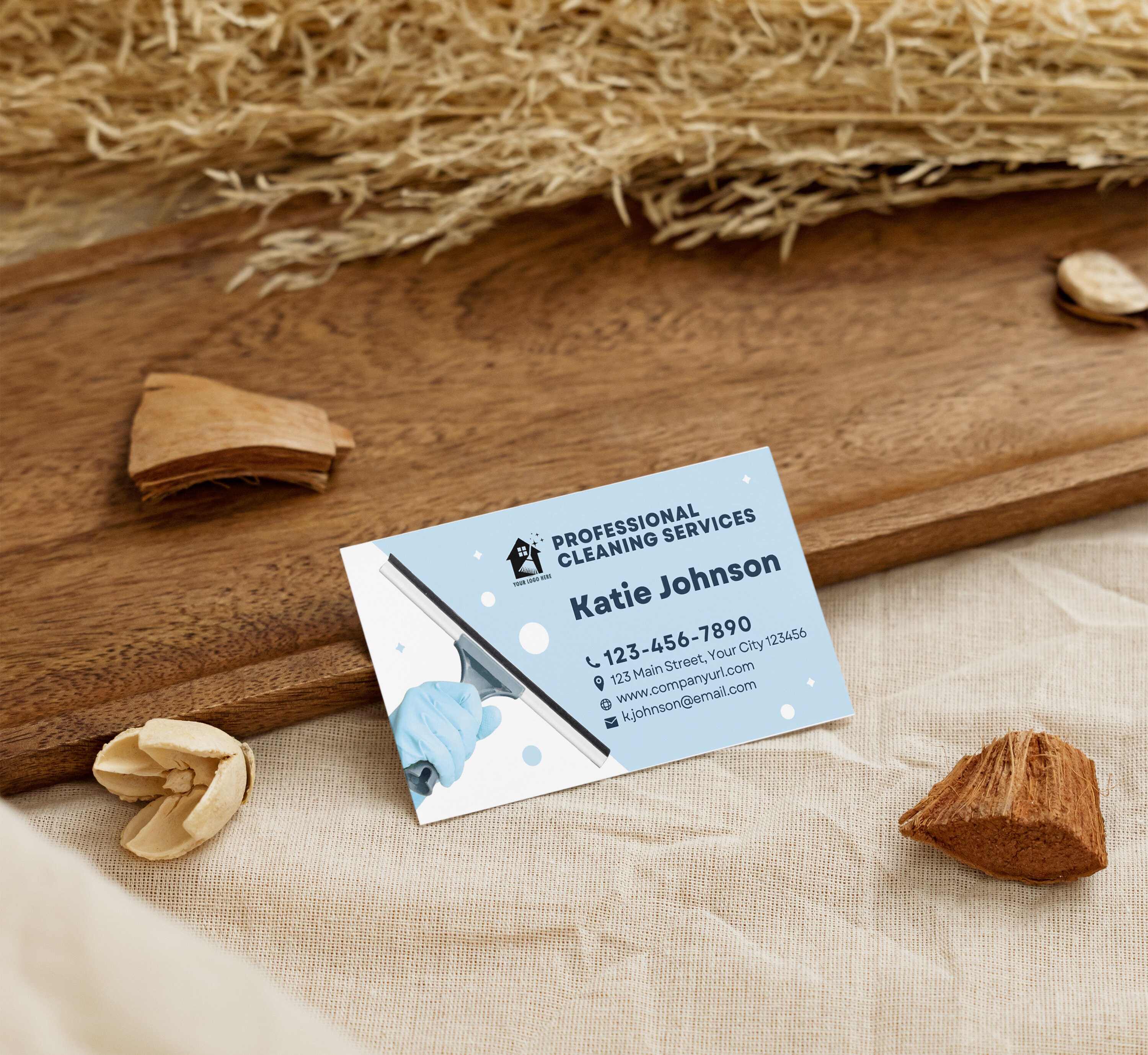 Cleaning Service Business Card Template Cleaning Business - Etsy