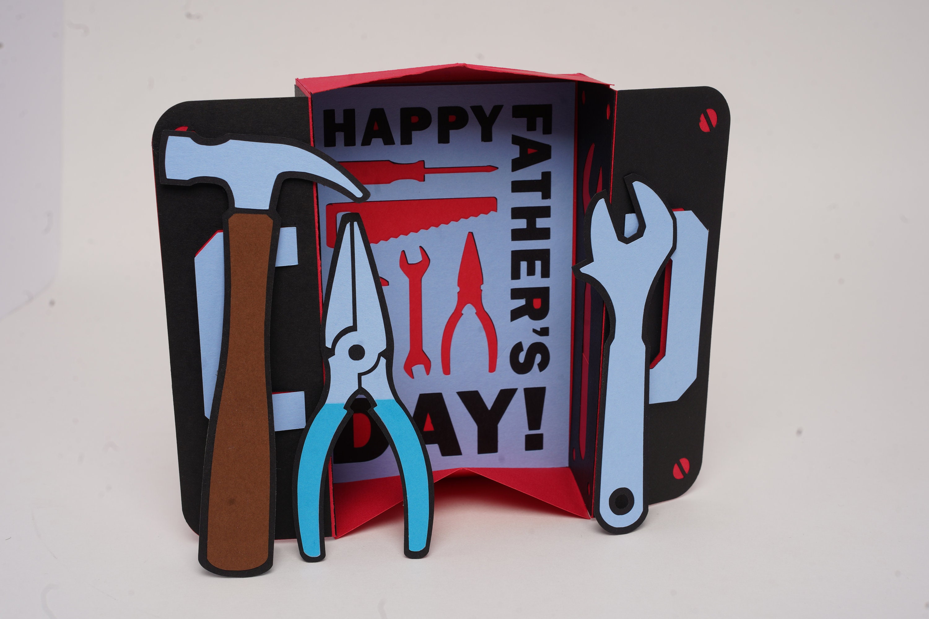 Father's Day Tool Box Card - Etsy