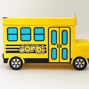 School Bus Gift Box - Etsy