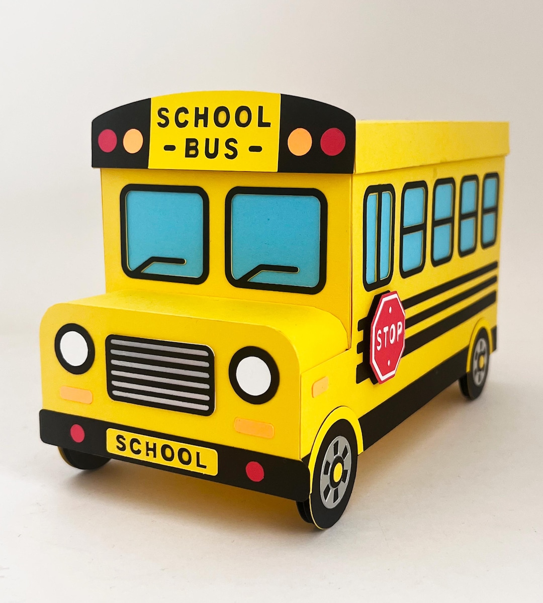 School Bus Gift Box - Etsy
