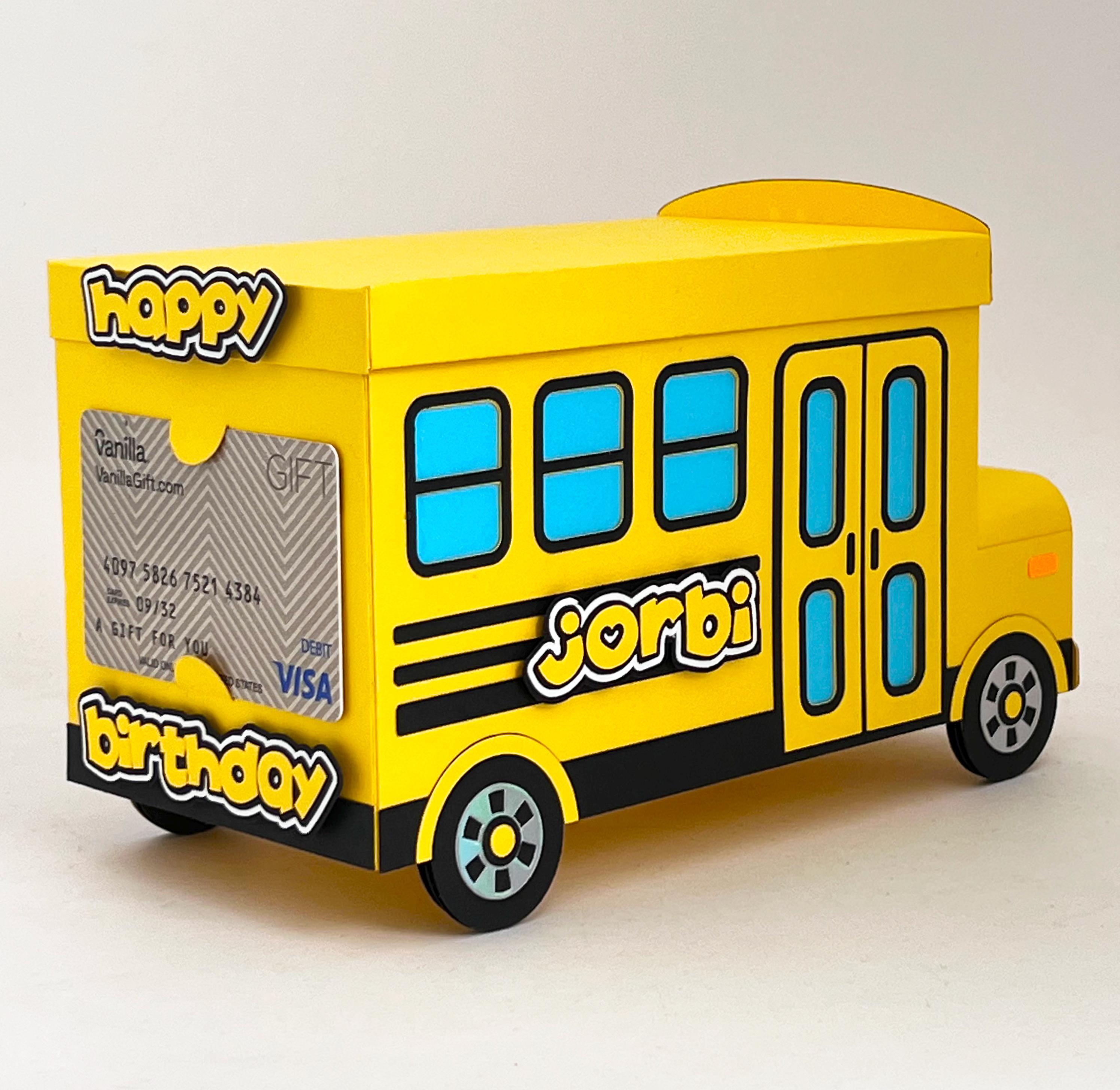 School Bus Gift Box - Etsy