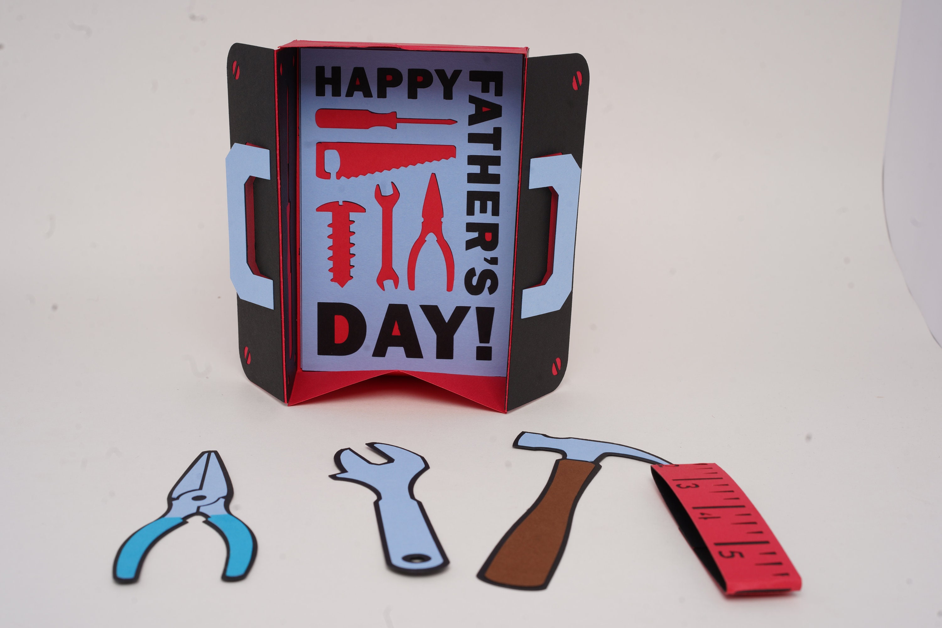 Father's Day Tool Box Card - Etsy