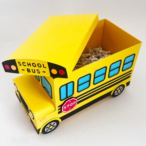 School Bus Gift Box - Etsy