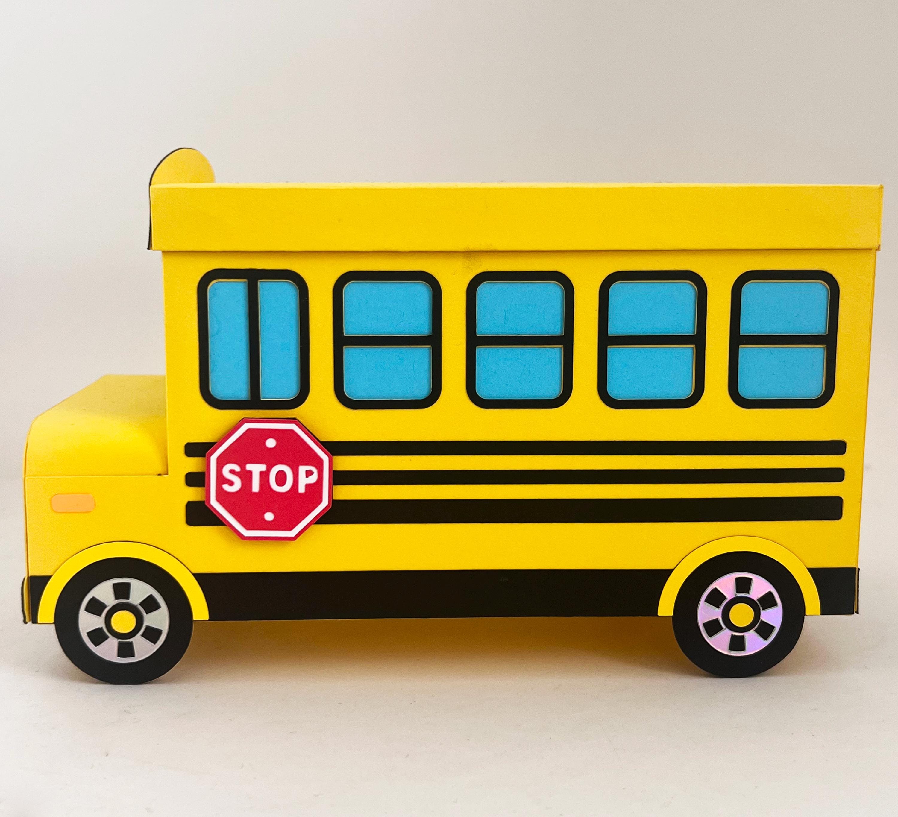School Bus Gift Box - Etsy