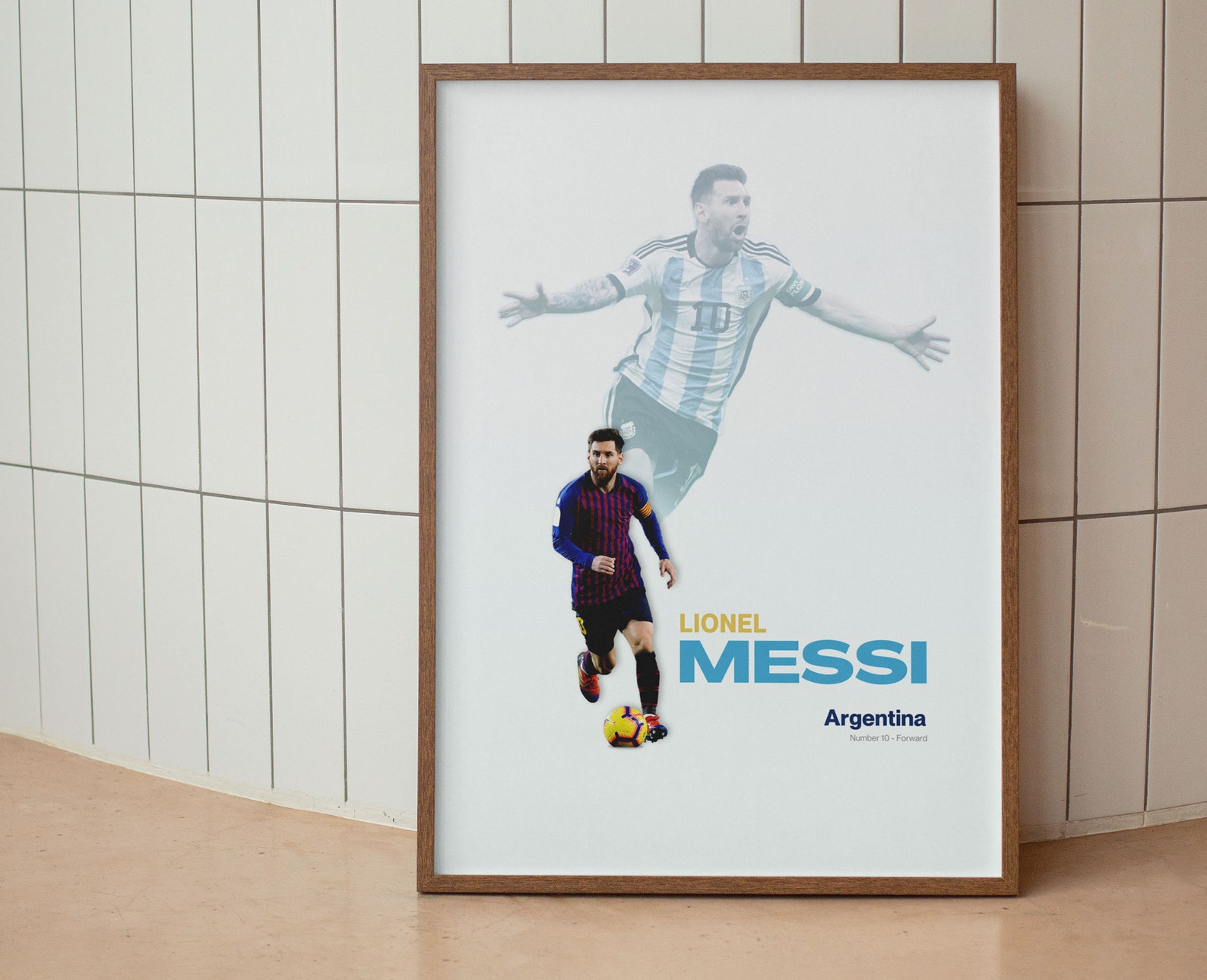 Messi Poster Messi GOAT Poster Argentina Poster World Cup Poster Lionel ...
