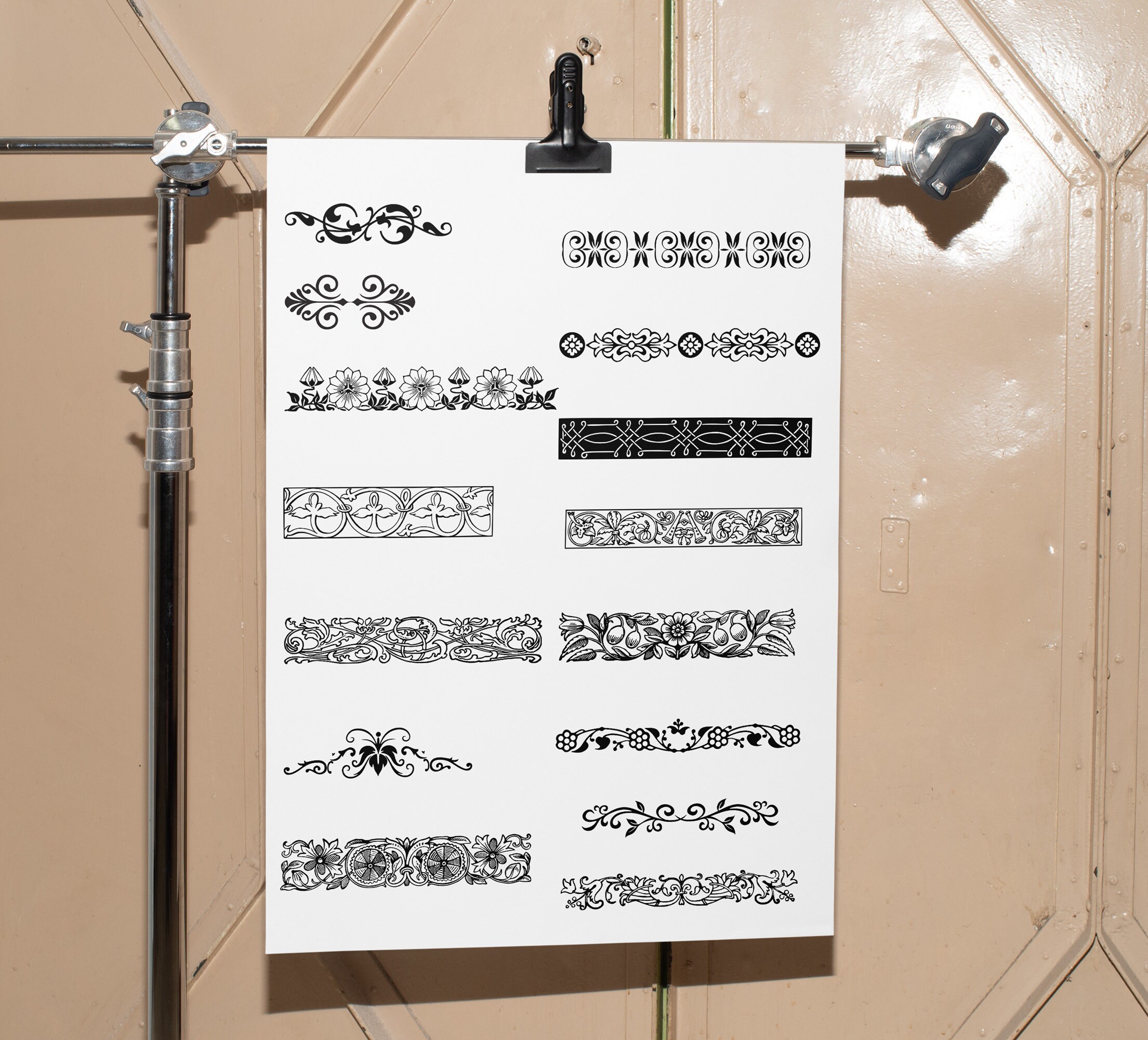 Collection of 85 Victorian/ Baroque Dividers Ornamental Dividers ...