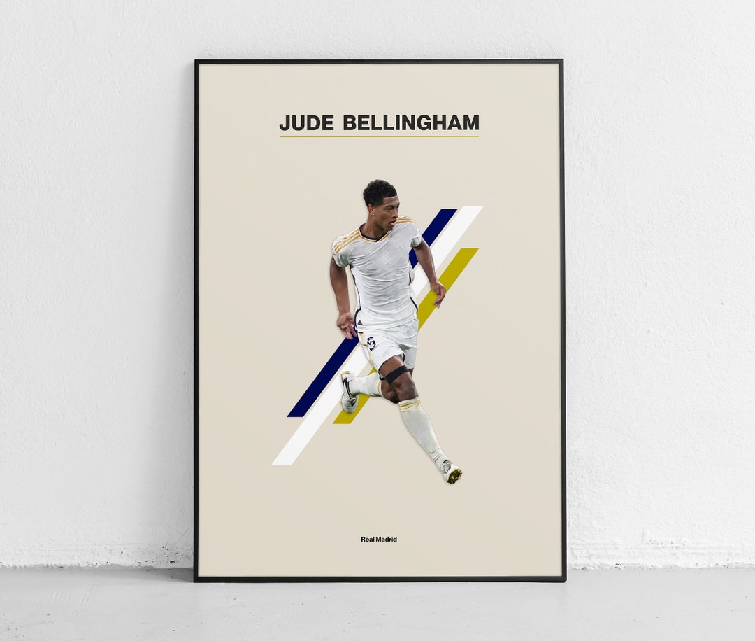 Jude Bellingham Poster Real Madrid Poster Bellingham Poster Jude ...