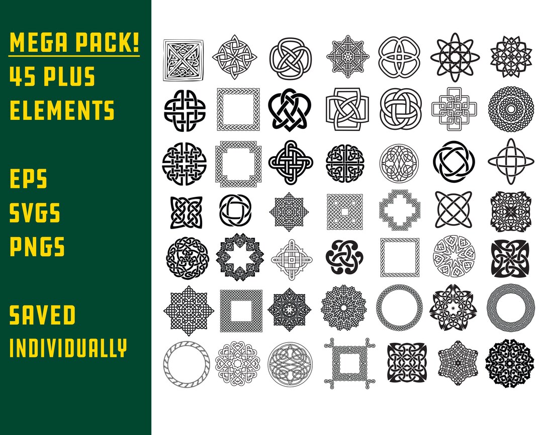 45 Collection of Celtic Logos and Other Knots for Use in Your Creative ...