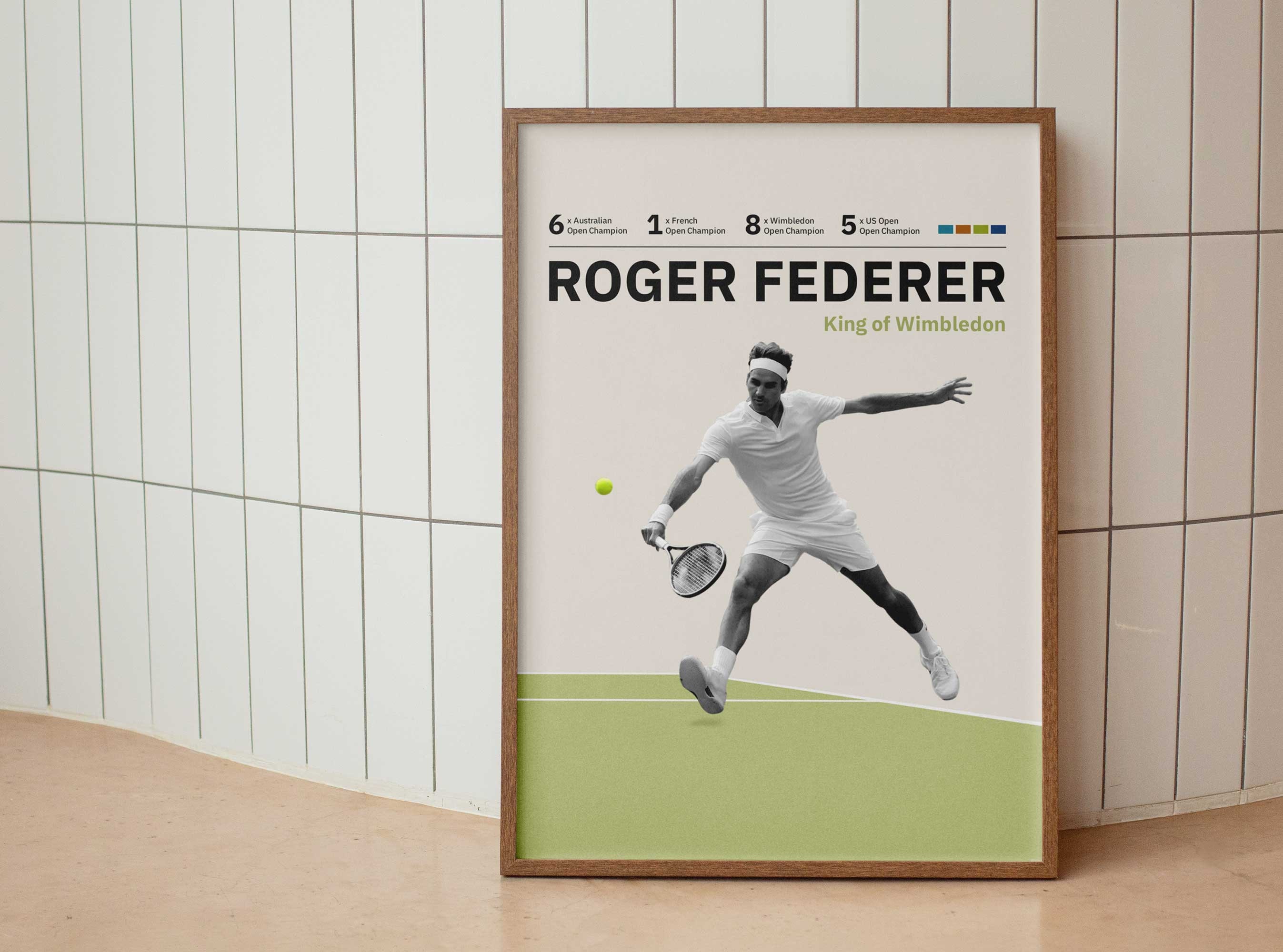 Roger Federer Federer Wimbledon Poster Federer Poster - Etsy