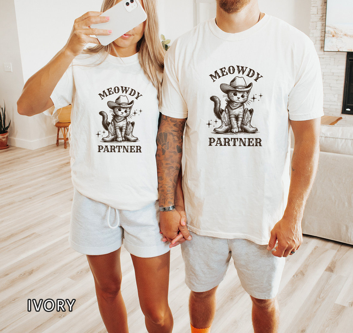 Meowdy Partner Shirt Cowboy Cat, Western T-shirt, Funny Meme Shirt, Y2K ...