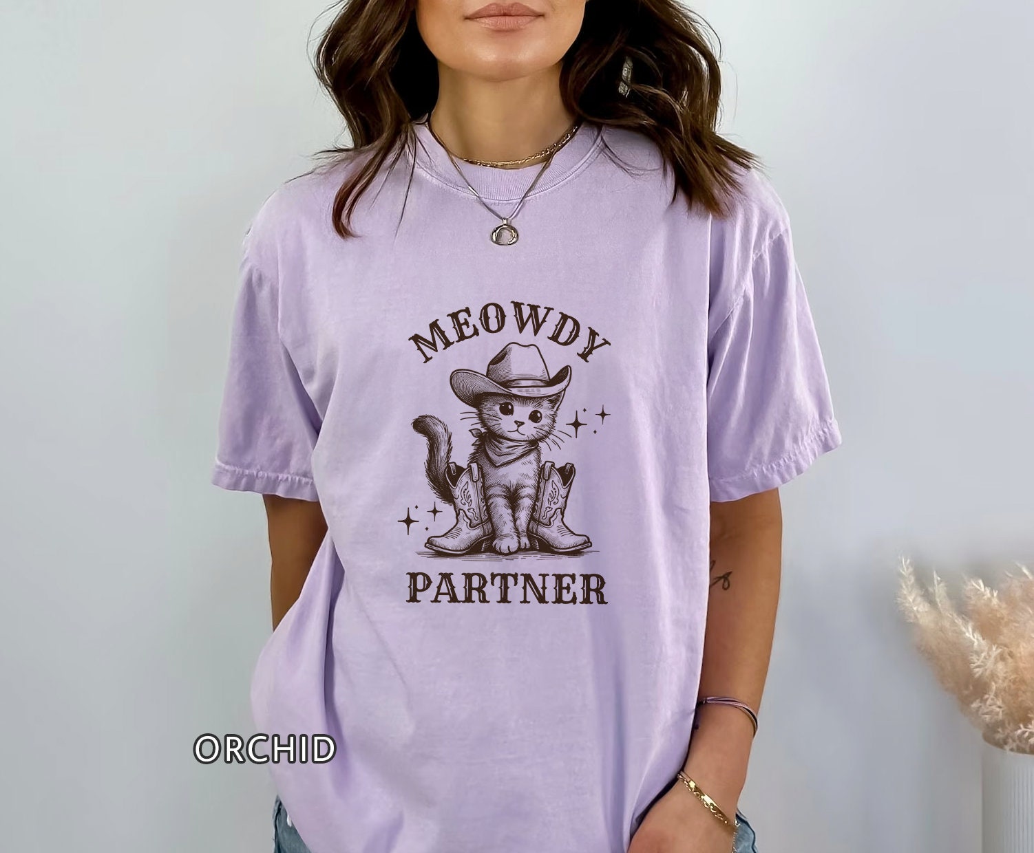 Meowdy Partner Shirt Cowboy Cat, Western T-shirt, Funny Meme Shirt, Y2K ...